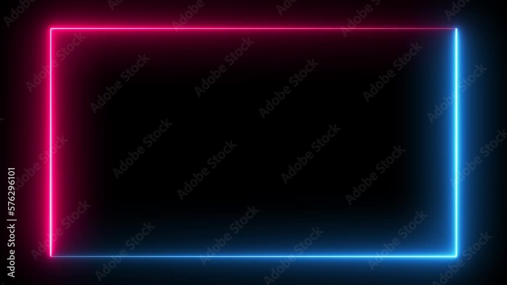 LOOP abstract seamless background blue purple spectrum looped animation ...