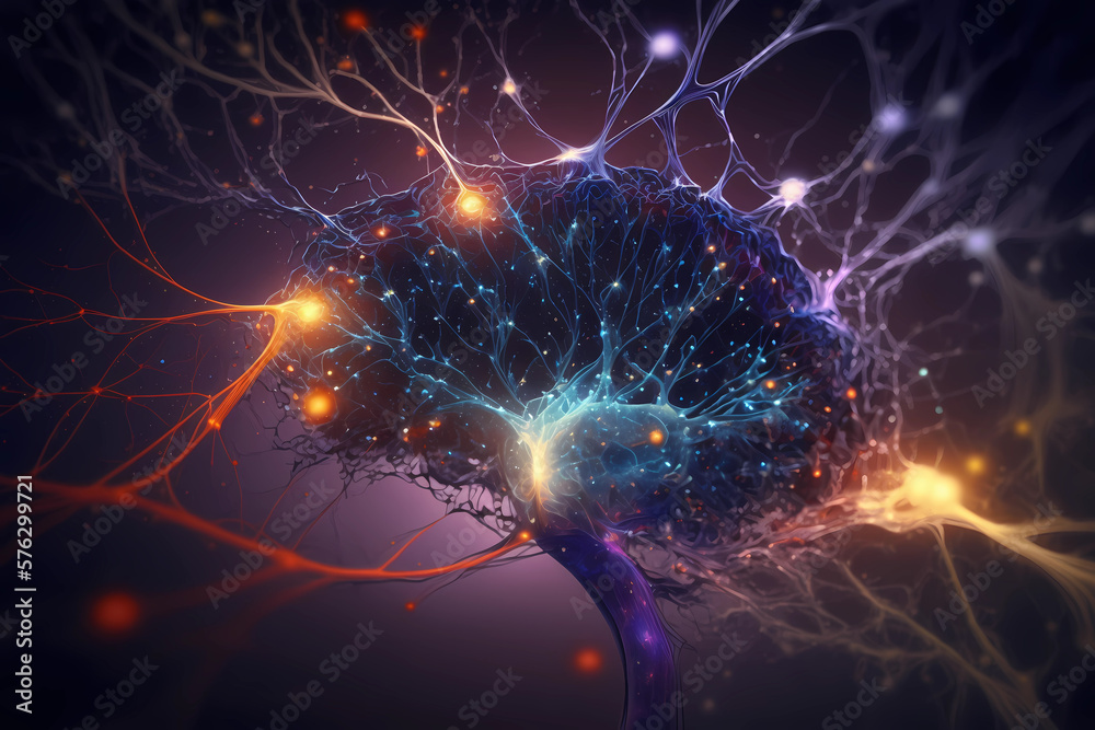 Neural network with electrical activity of neural cells. Neurobiology ...