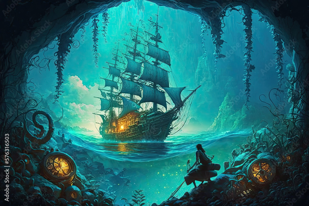 Legend of the Oceanic Voyage: Explorations in a Magical Pirate Realm ...