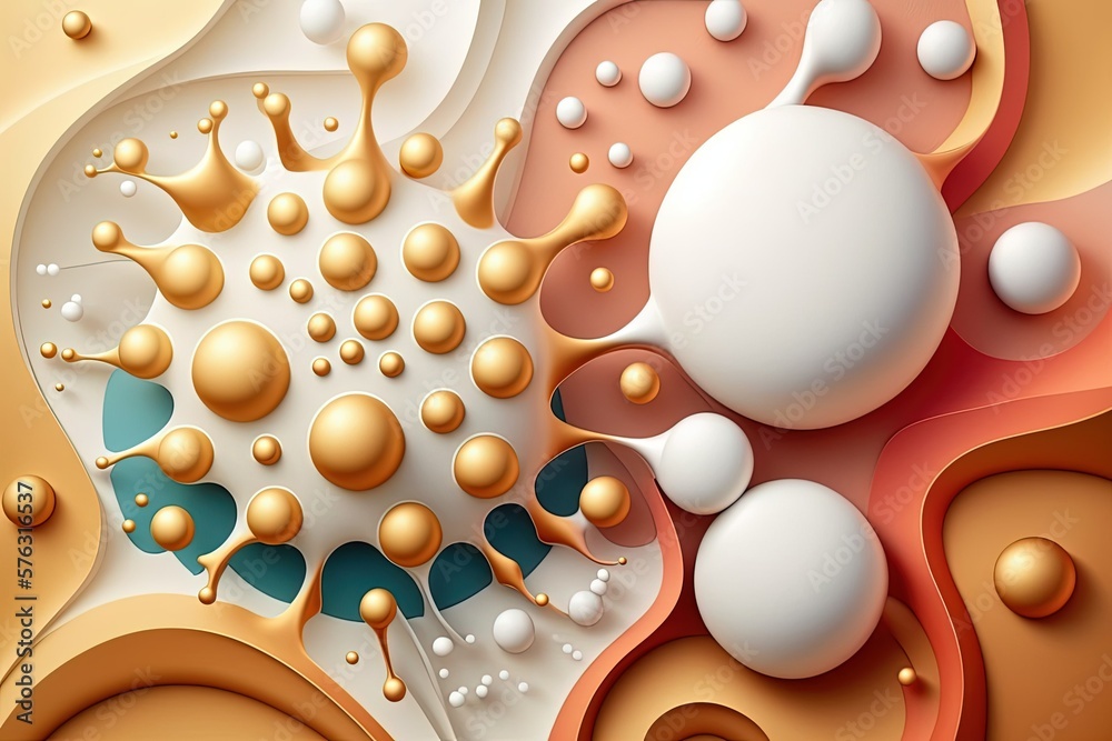 Vitamins and collagen lie just below the surface of the skin. serum ...