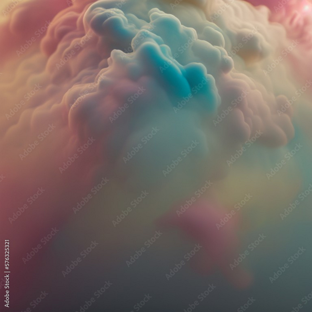 abstract background with clouds - Clouds background - smoke effect ...
