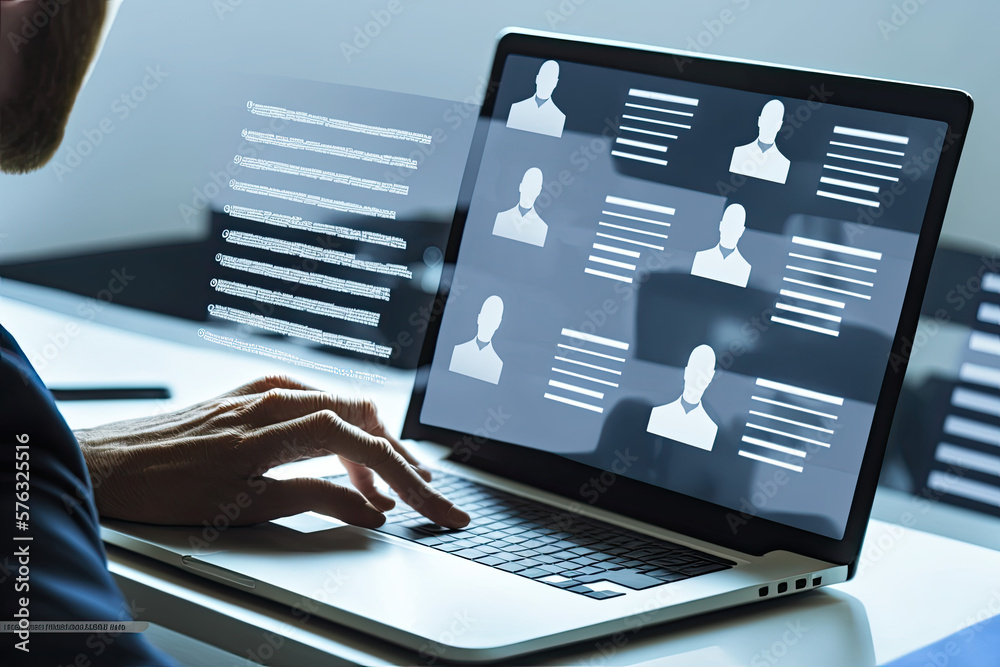 Human Resource management, HR profile, employee, detail, organizational ...