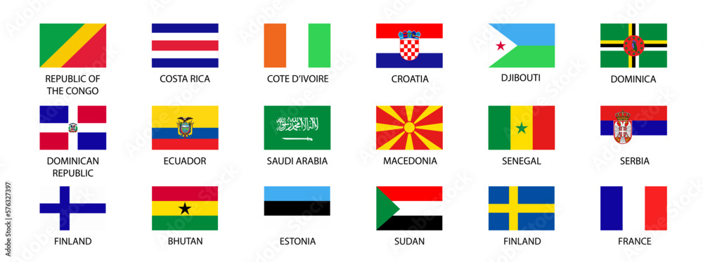 Different Types Of Flags In The World