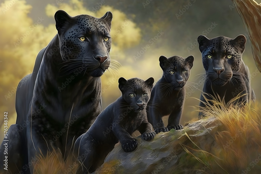 Black Panther Cub Wallpaper