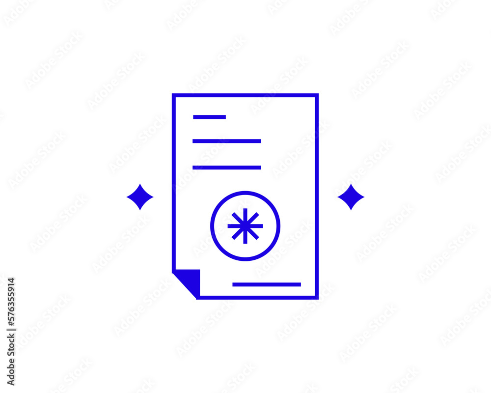 Isolated Concept of contract vector illustration in a flat style for ...