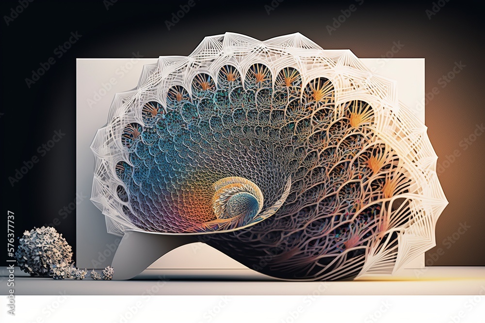 This stunning AI-generated image captures the advanced capabilities of ...