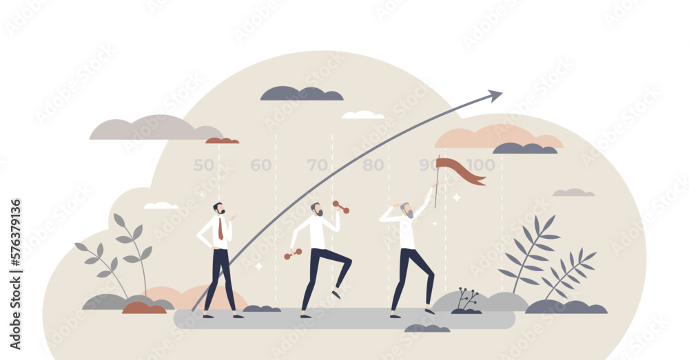 Longevity with body health and durability in elderly life tiny person ...