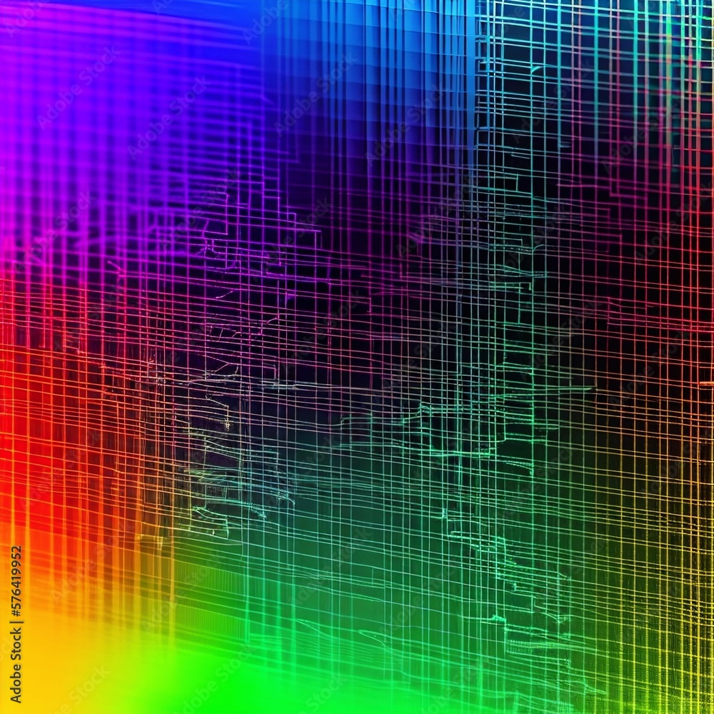 Abstract blurred grainy gradient background texture, Colorful digital ...