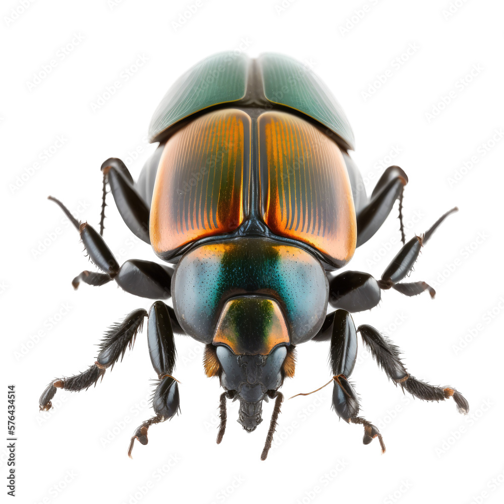 isolated beetle, spring, transparent background, cute, png, generative ...