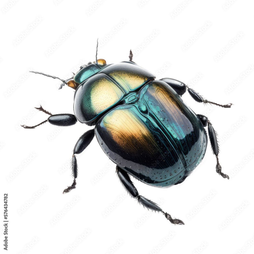 isolated beetle, spring, transparent background, cute, png, generative ...