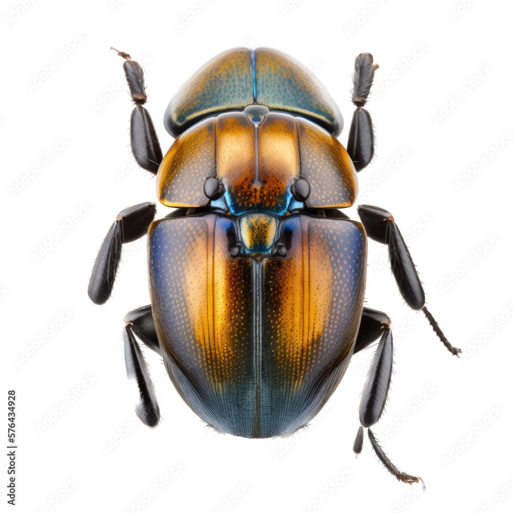 isolated beetle, spring, transparent background, cute, png, generative ...
