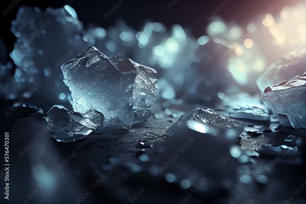 background image of ice texture, flat view, natural lighting, cinematic ...