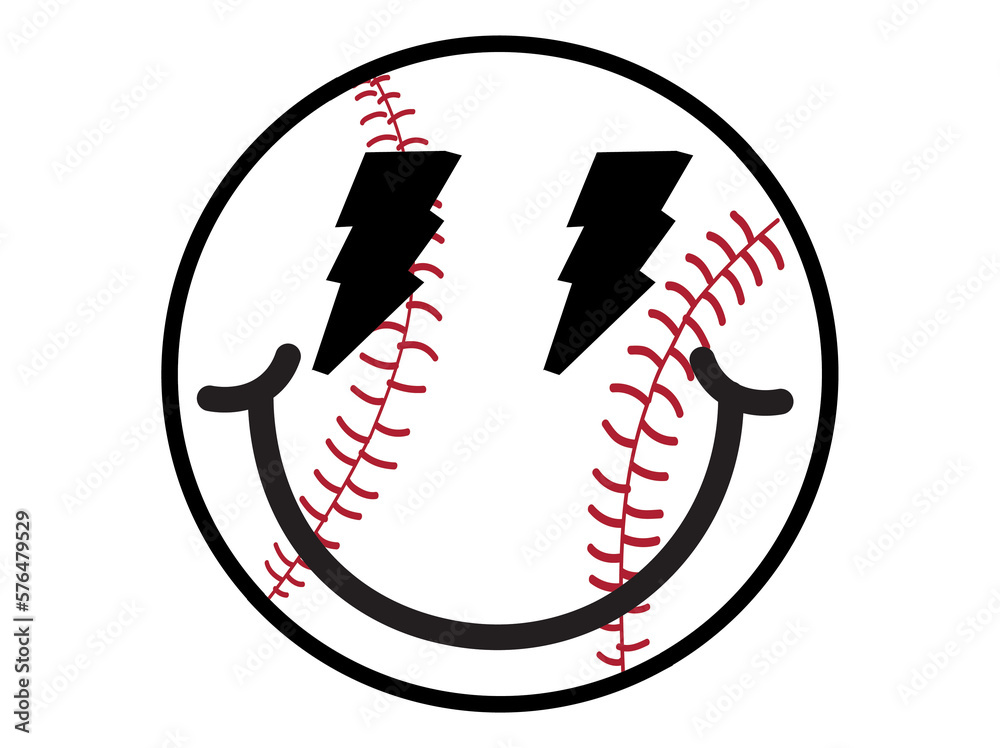 Baseball mom retro vintage smile face svg, half leopard Baseball mom ...