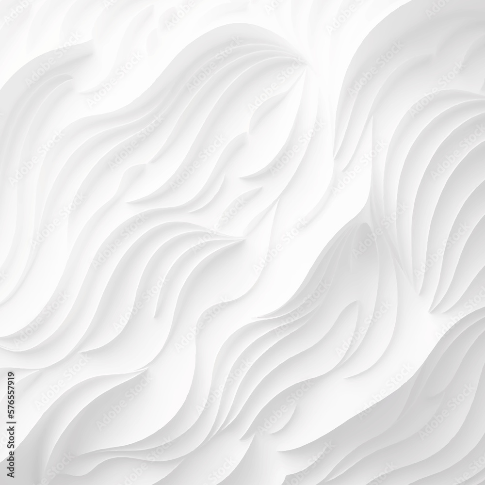 Abstract white paper wave background and abstract gradient and white wave curve lines banner ...