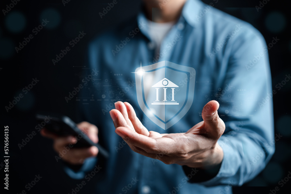 Cyber security on mobile online banking and payments, Digital marketing ...