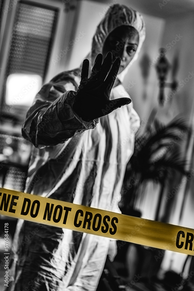 Poster Forensics. Collecting Clues from the Crime Scene – Wall Art ...