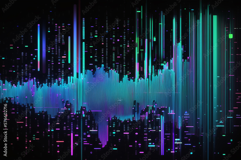 Abstract data mosh glitch background. Digital distortion background ...