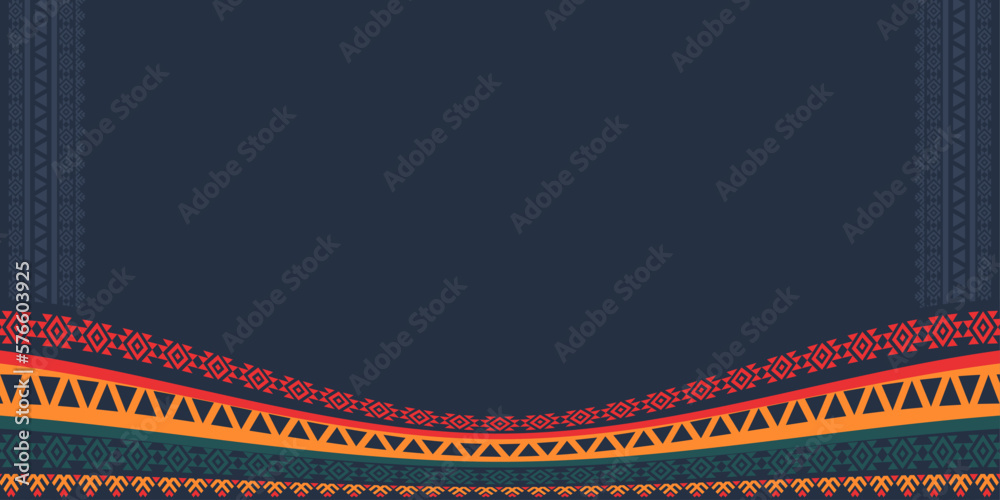 Native american indian heritage background with copy space area ...
