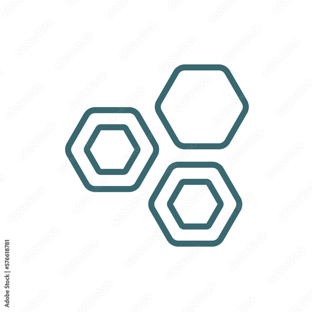 Vetor de eco power cells icon. Thin line eco power cells, power icon ...