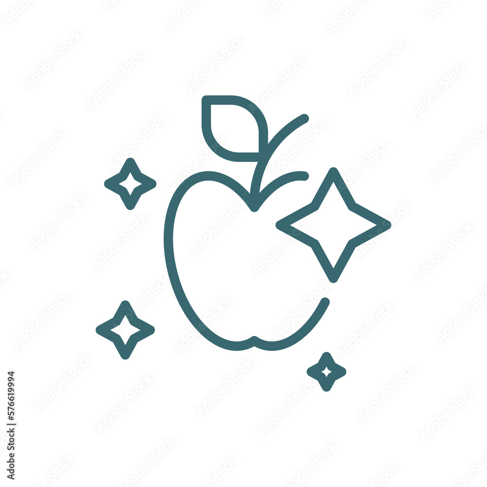 food hygiene icon. Thin line food hygiene icon from Hygiene and ...