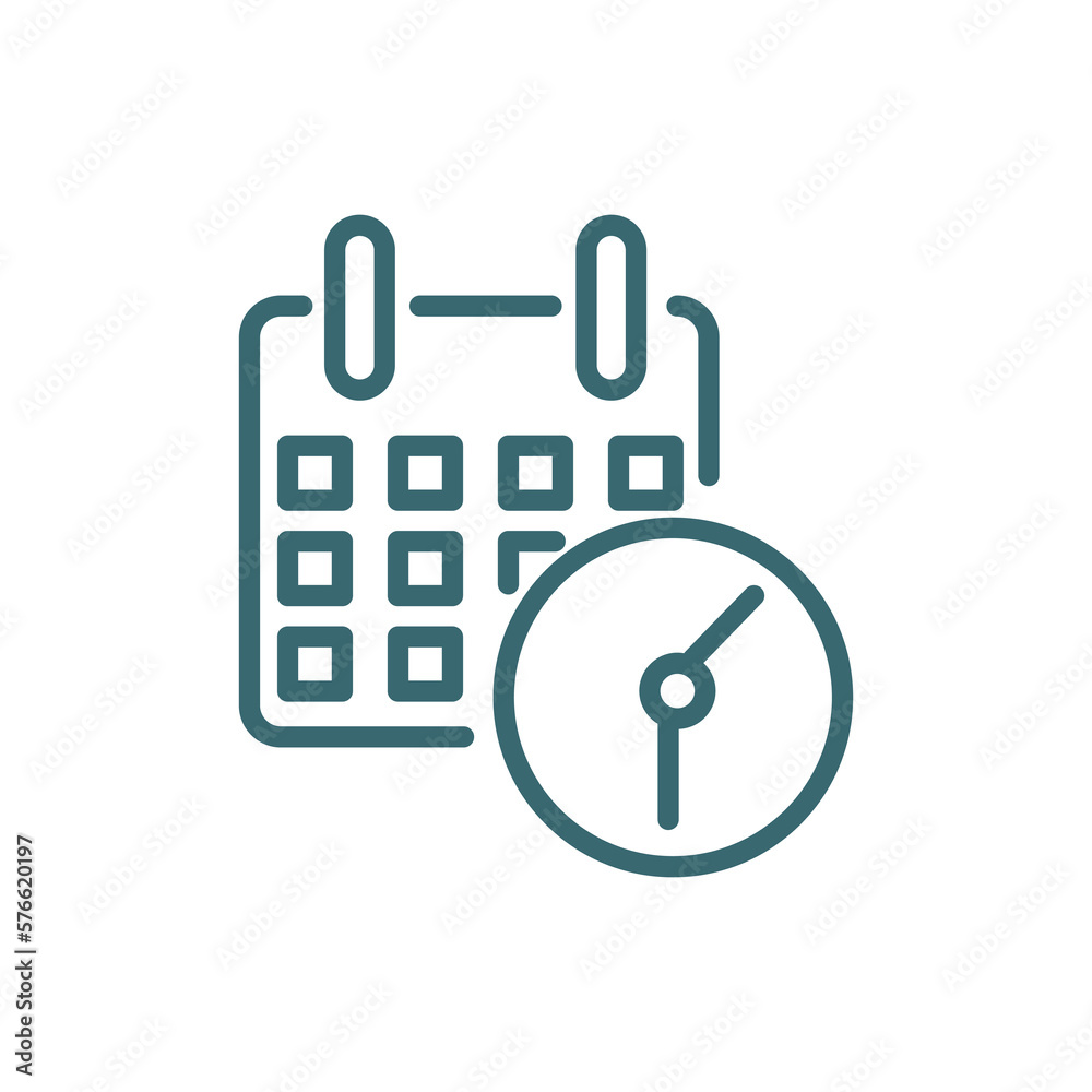 appointment book icon. Thin line appointment book icon from Hygiene and ...