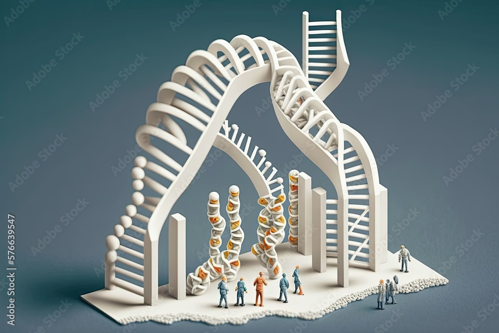Concept of genetics study and population wide heritable features ...