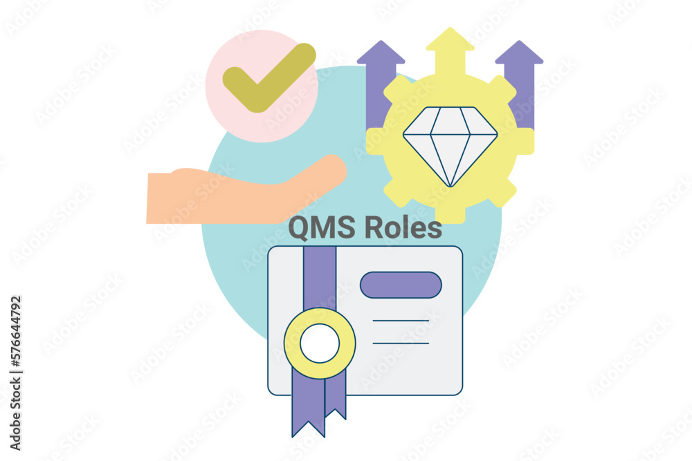 number of QMS-type roles and QMS rules in ISO for Quality Management ...