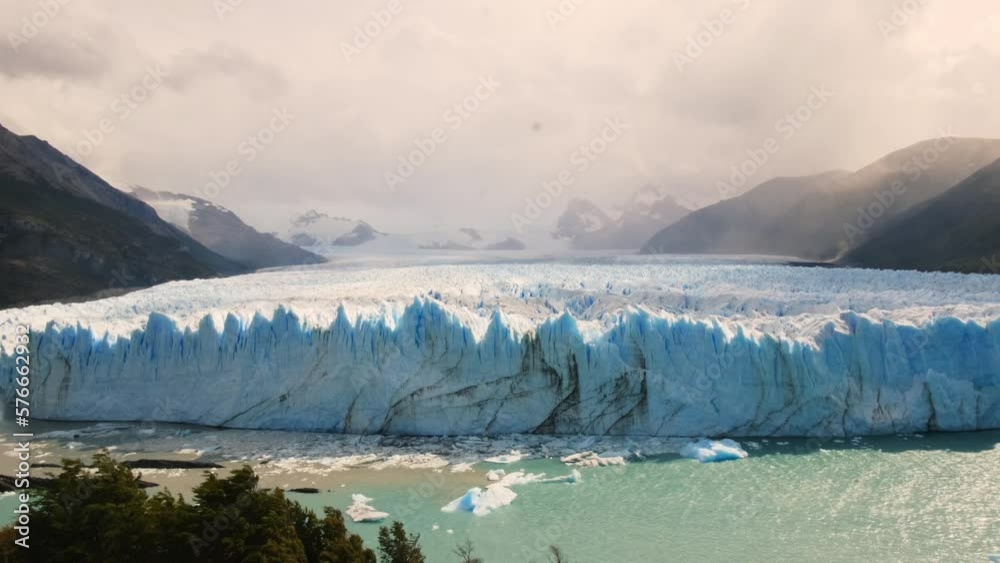 Perito Moreno Glacier Landscape, Glaciares National Park at El Calafate ...