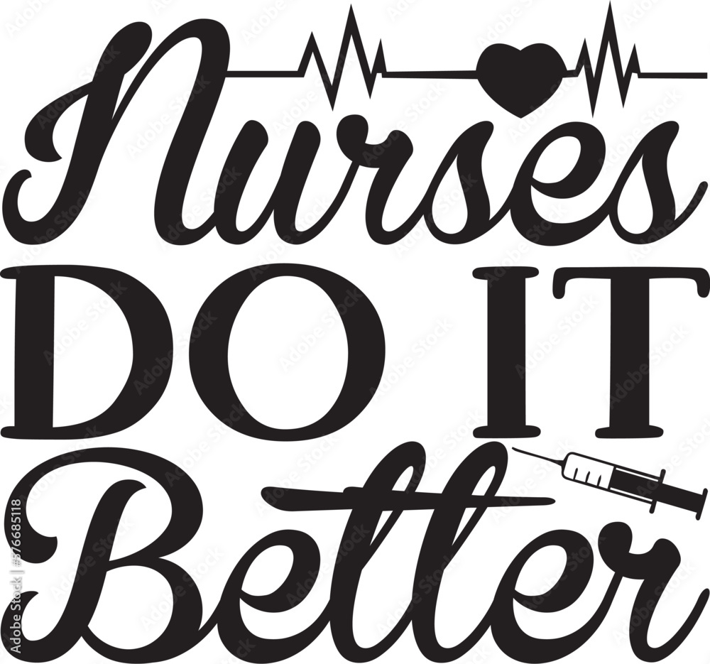 Nurse Svg,nurses Call The Shots Svg,nurse Injection Svg, Heart Pulse ...