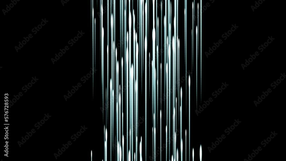 Elememt light fast launch to the top on the black screen concept ...