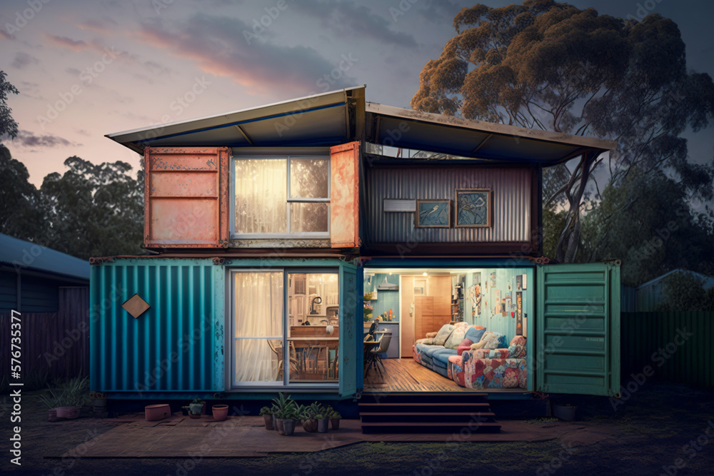 Industrial Chic in the Urban Jungle, Transformation of Shipping ...