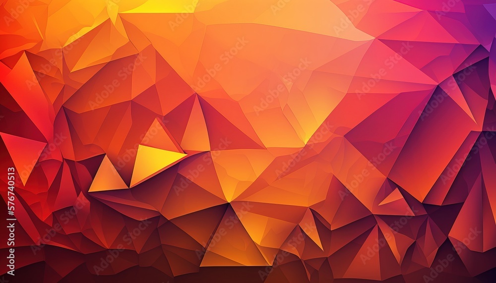 polygon crystal background wallpaper created with generative ai ...