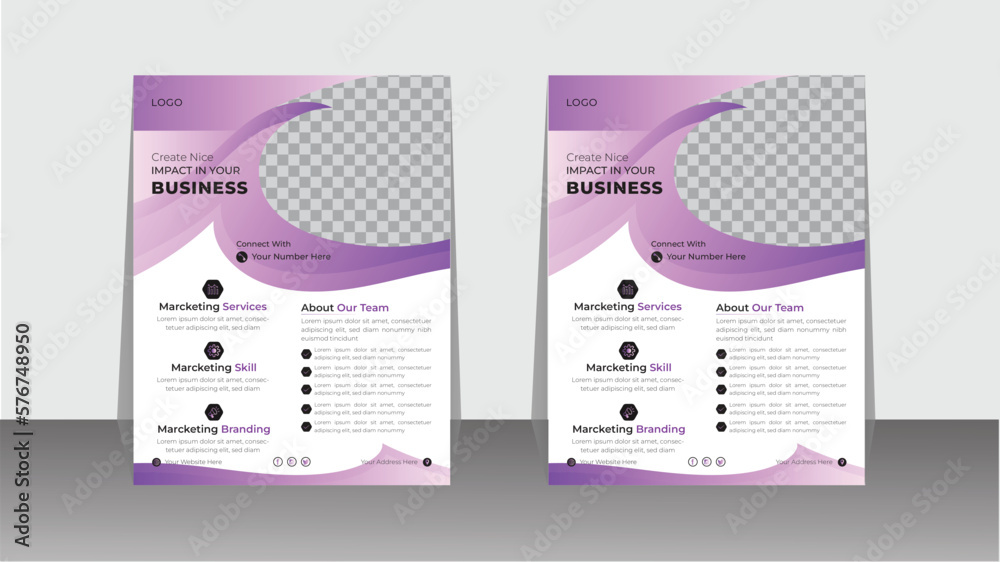 Real Estate Business Flyer Design Template For your business or service ...
