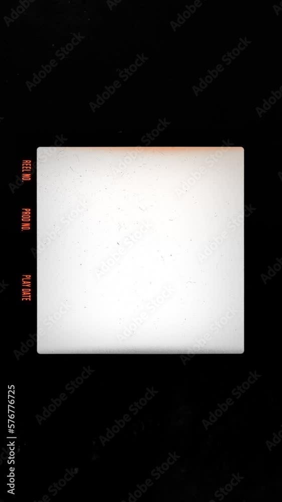 Vertical Retro Film Frame Overlay - use with 'Multiply' blending mode ...