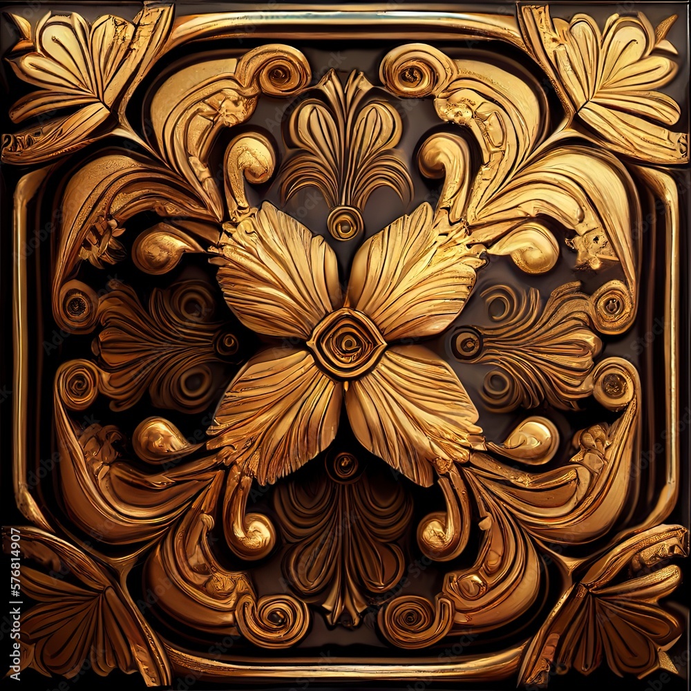 Seamless texture of a very beautiful and exquisite ornament. Tiles ...