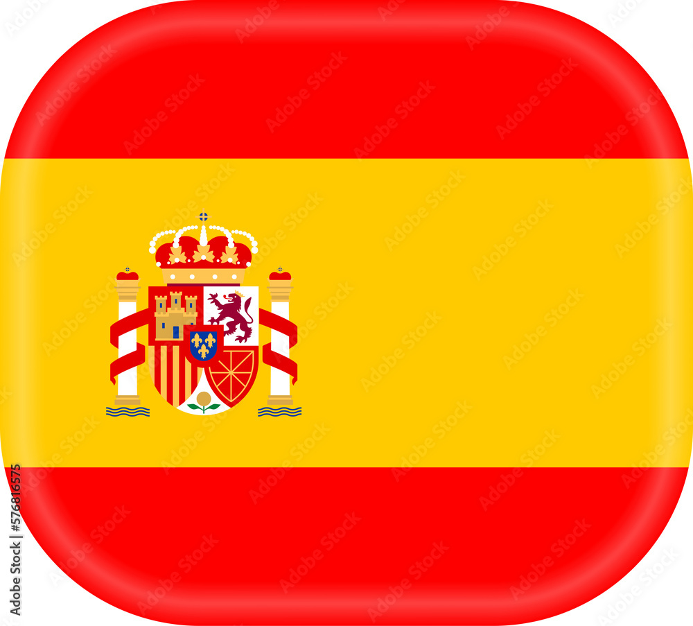 spain flag football euro, european 2024 tournament Stock Illustration ...