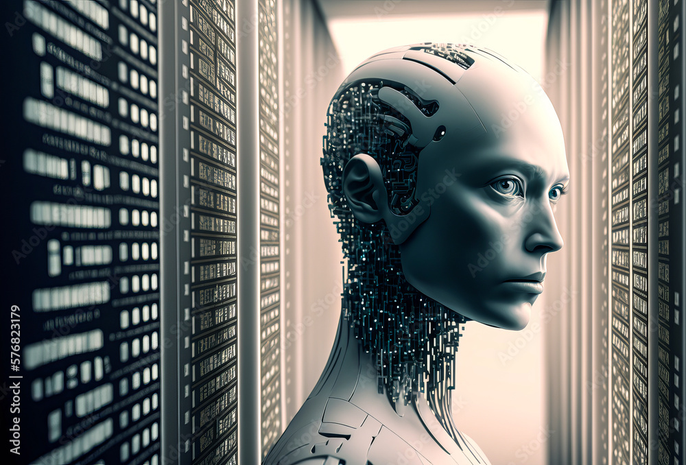 Humanoid robot created using a language model and a new algorithm to ...