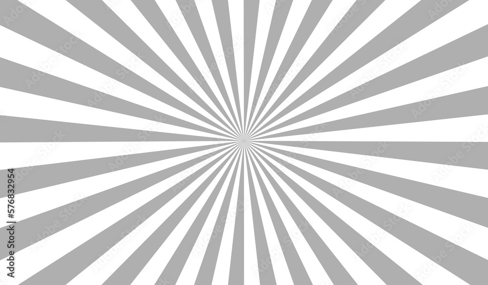 Ray sun light. Sunburst background. Radial circle line. Pattern ...