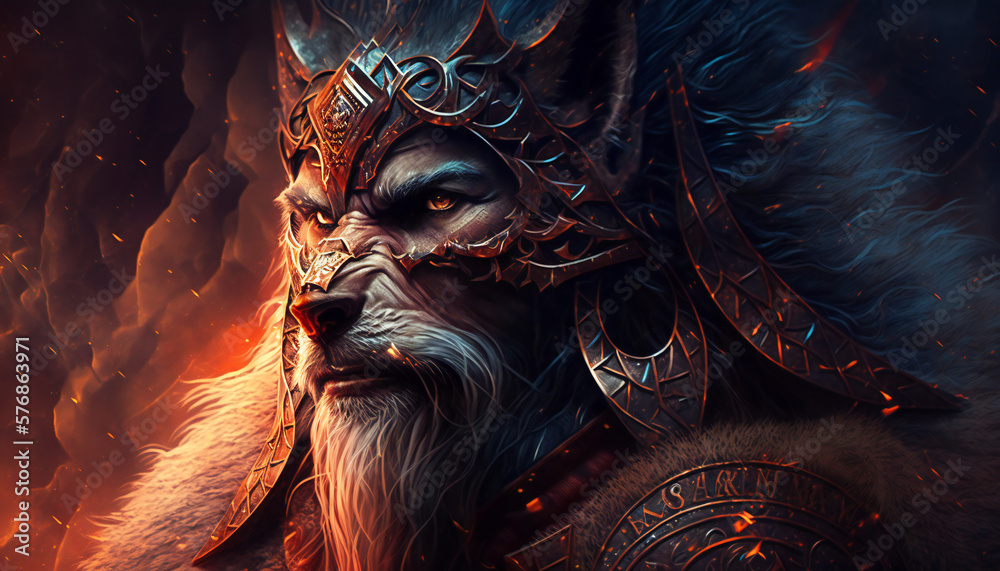 Garm the blood-stained guardian of Hel's gate - hell dog - German ...