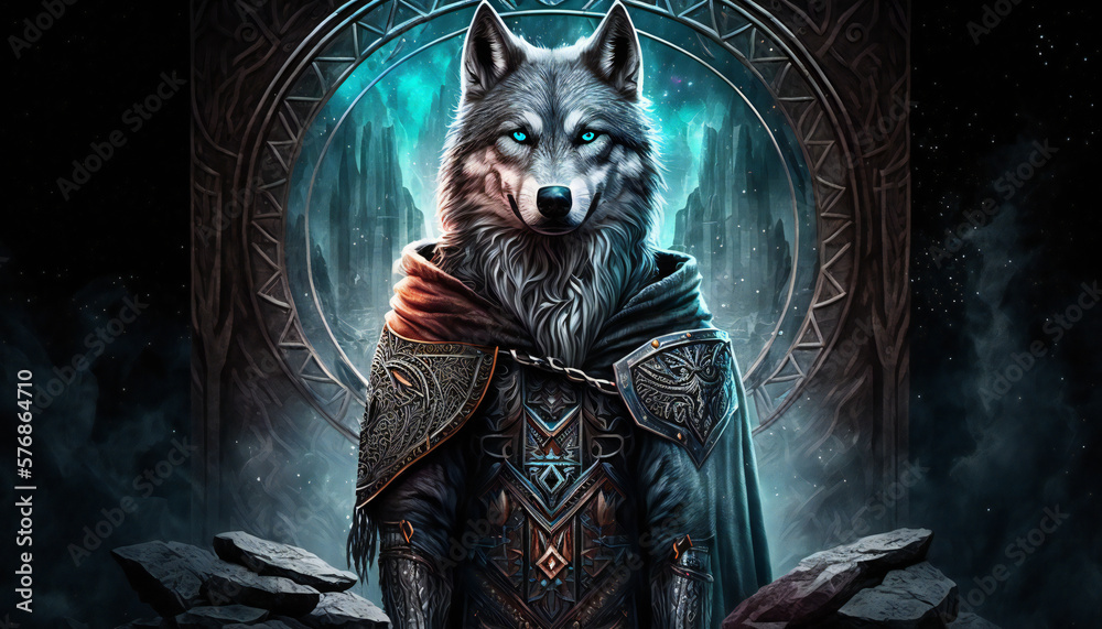 Garm the blood-stained guardian of Hel's gate - hell dog - German ...