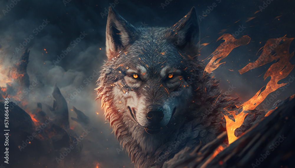 Garm the blood-stained guardian of Hel's gate - hell dog - German ...