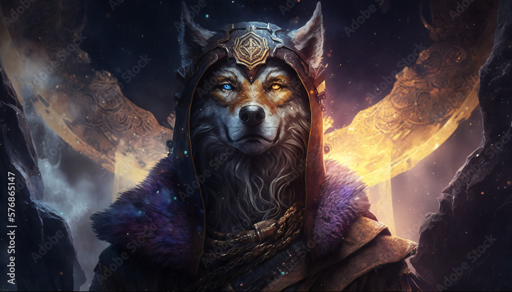 Garm the blood-stained guardian of Hel's gate - hell dog - German ...