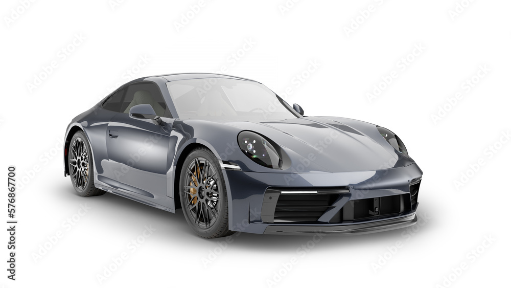 London, England - April 8, 2022. Porche 911 Carrera GTS. Special ...