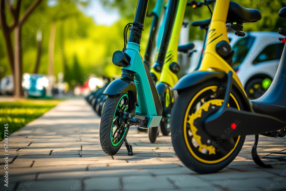 Personal mobility DDTR shared bikes and e-bikes, shared e-scooters ...