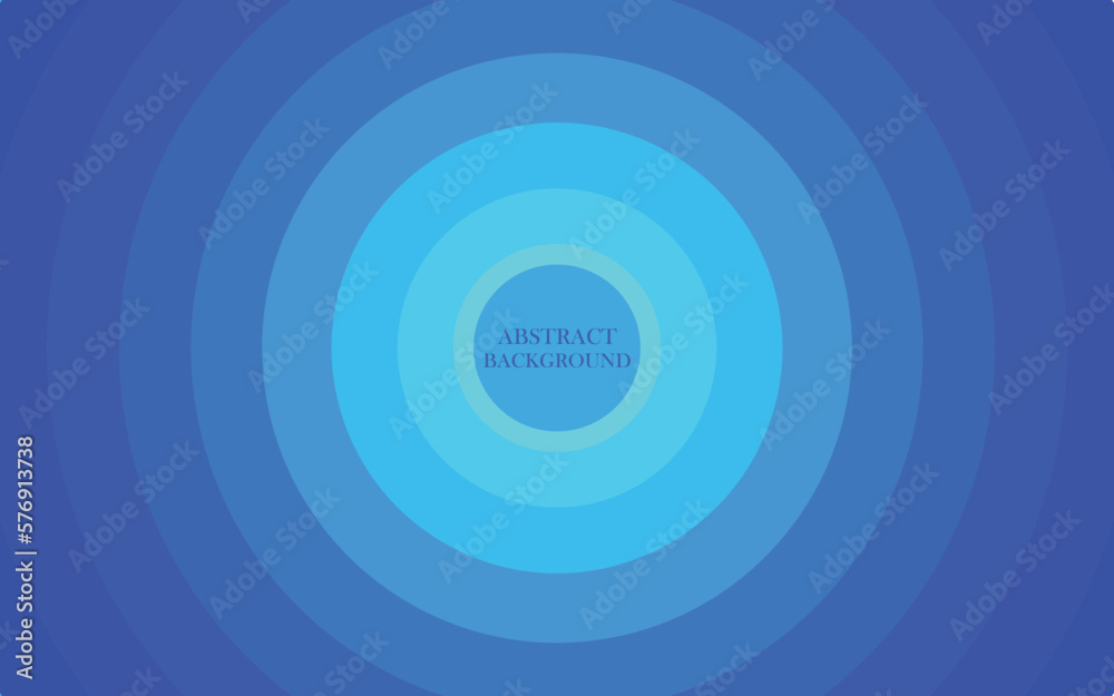 Abstract ripple effect, light blue to dark blue abstract 3d circle ...