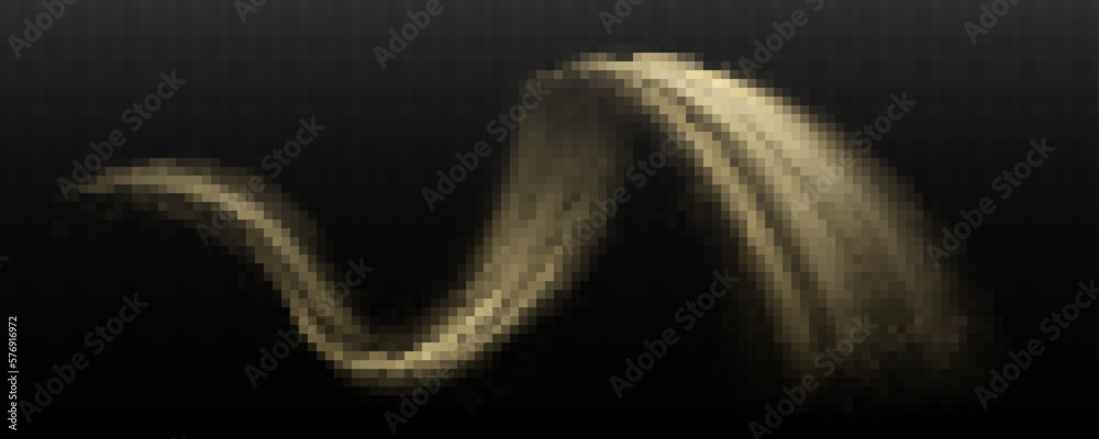 Isolated dust swirl vector on transparent background. Sand wind tail ...