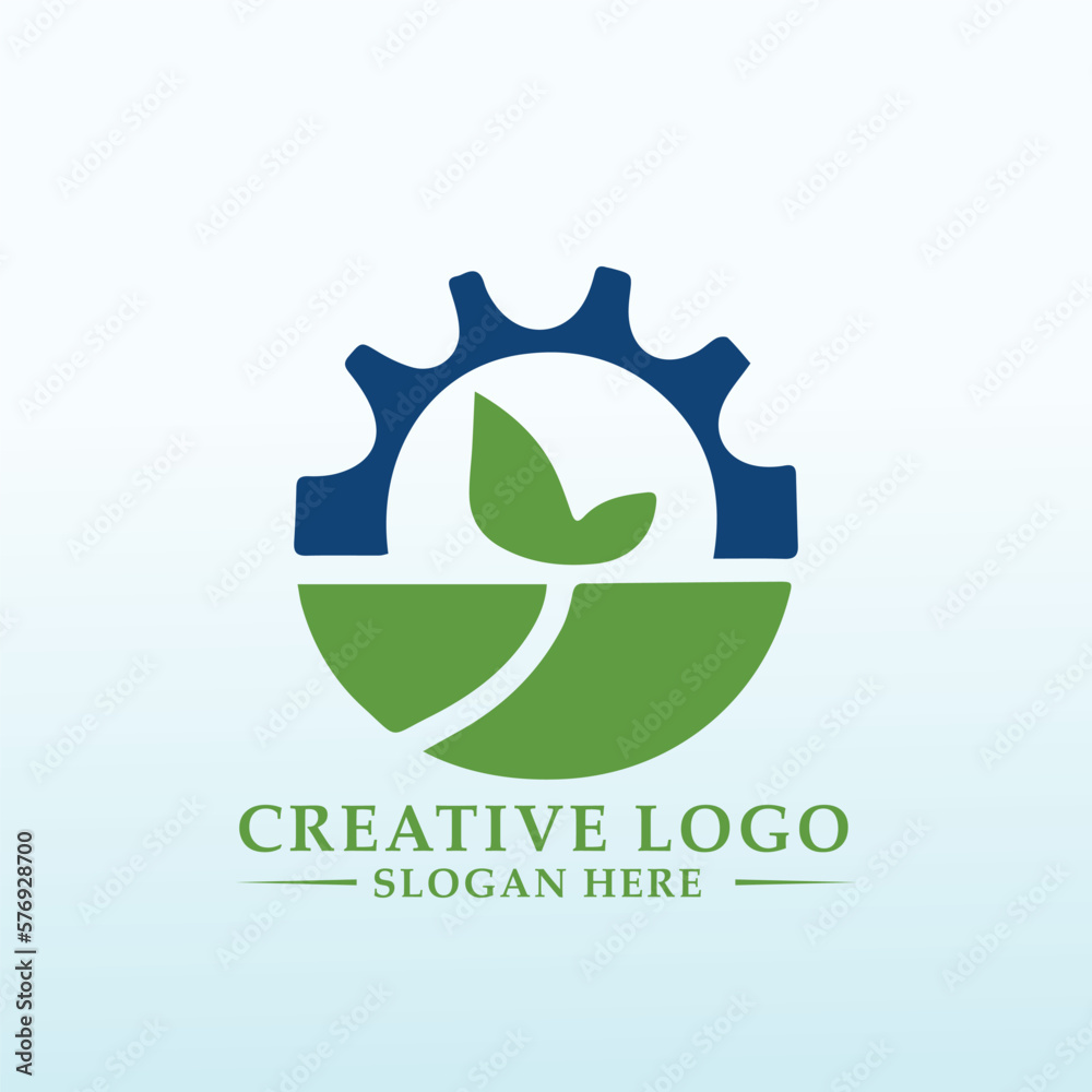 Design of a Smart Logo for a brand of Agricultural Equipment Stock ...