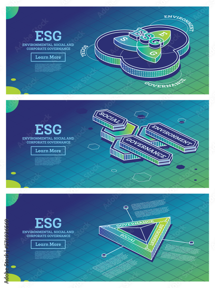 Esg Concept Of Environmental Social And Governance Infographic
