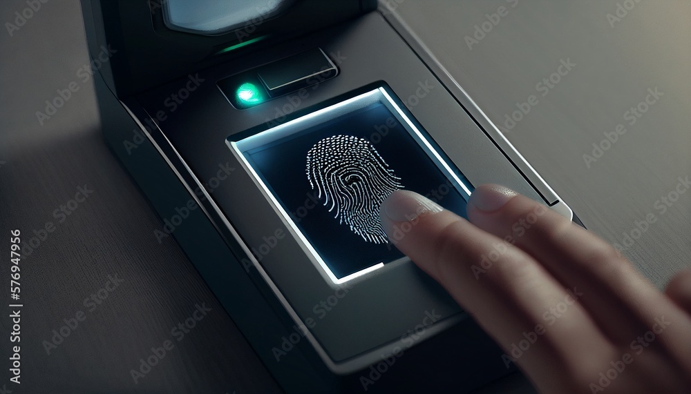 Generative AI, fingerprint scanning, biometric authentication ...