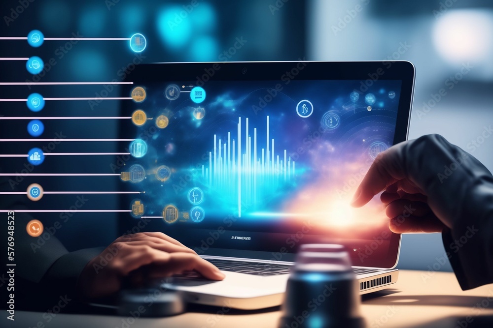 Hands of Robot and Human Touching the Edge of Digital Transformation ...